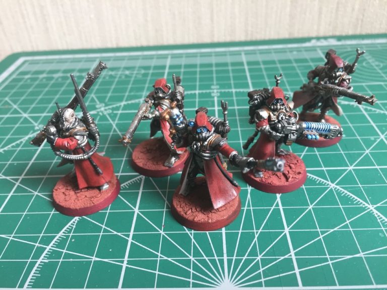 We are already cyborgs: my small admech team