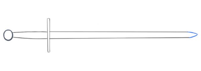 How to Draw a Sword - Geek-Blog.net