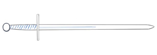 How to Draw a Sword - Geek-Blog.net