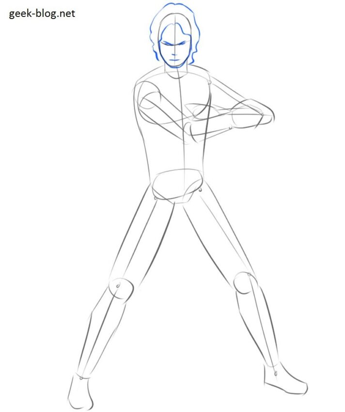 How to Draw Anakin Skywalker - Geek-Blog.net