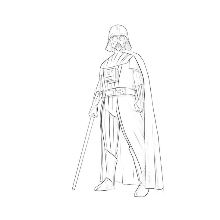 How to Draw a Space Marine - Geek-Blog.net