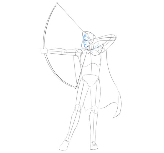 How to Draw an Elf from Dungeons & Dragons - Geek-Blog.net