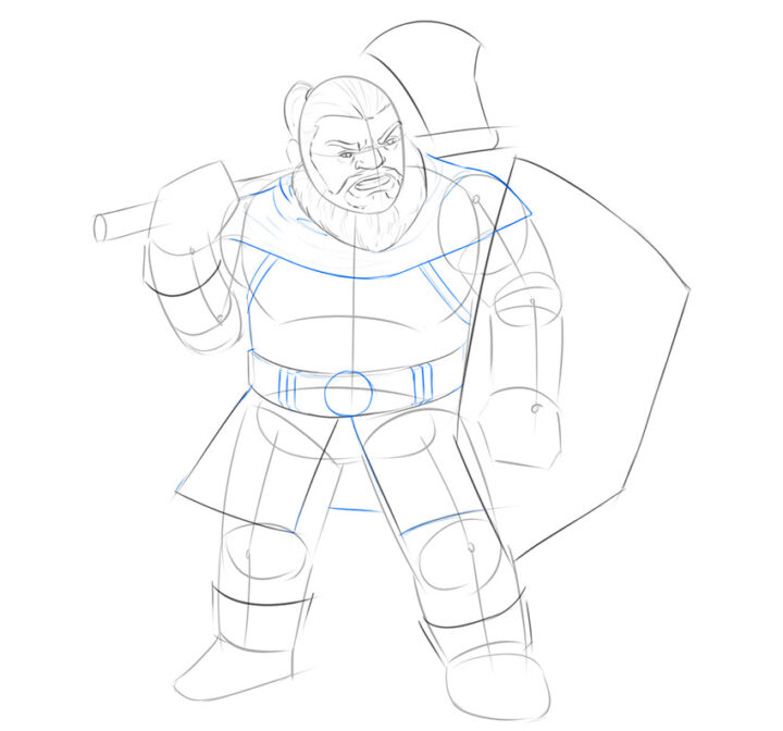How to Draw a Dwarf - Geek-Blog.net