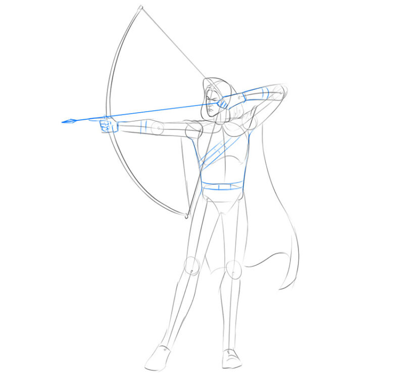 How to Draw an Elf from Dungeons & Dragons - Geek-Blog.net