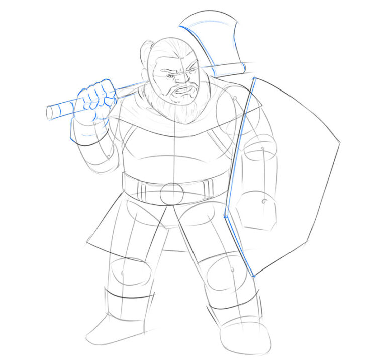 How to Draw a Dwarf - Geek-Blog.net