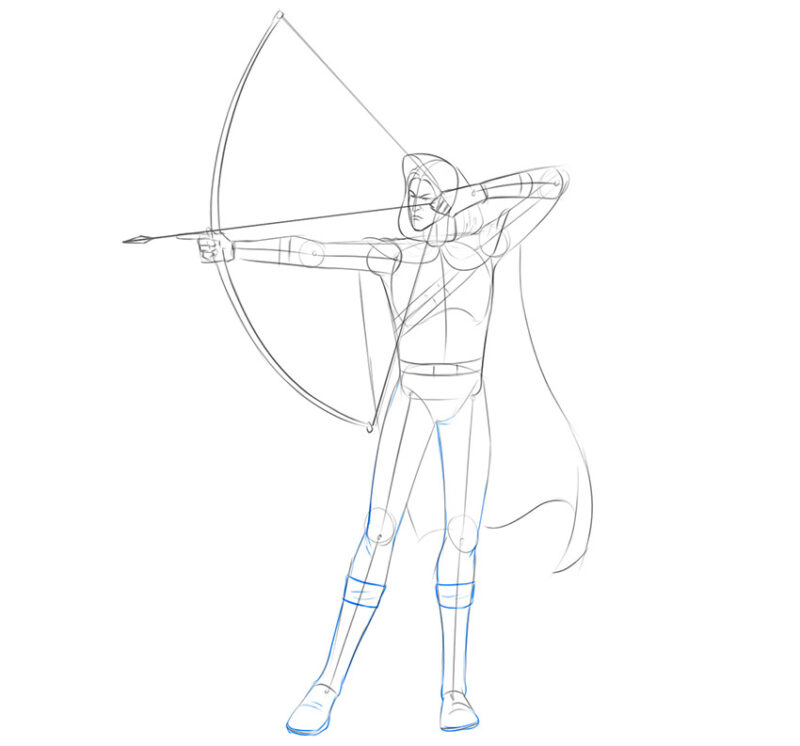 How to Draw an Elf from Dungeons & Dragons - Geek-Blog.net