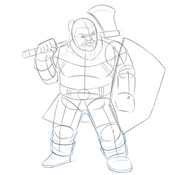 How to Draw a Dwarf - Geek-Blog.net