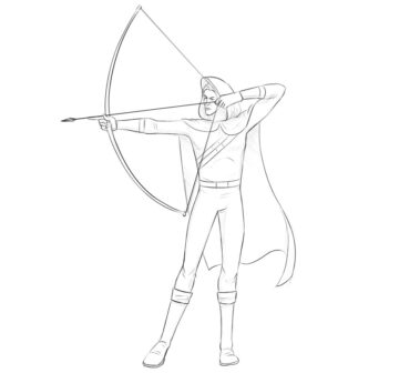 How to Draw an Elf from Dungeons & Dragons - Geek-Blog.net