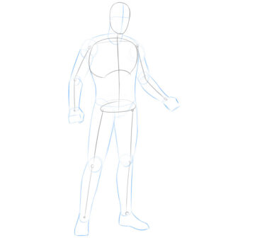 How to Draw Thor from Avengers - Geek-Blog.net