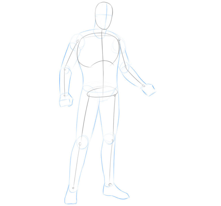 How to Draw Thor from Avengers - Geek-Blog.net