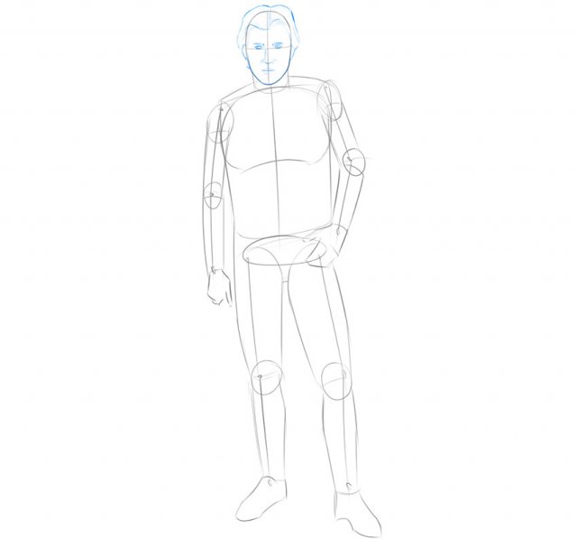How to Draw Han Solo - Geek-Blog.net