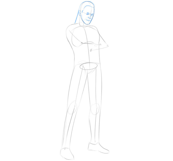 How to Draw Loki from Avengers - Geek-Blog.net