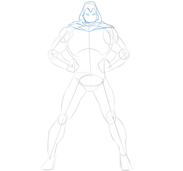 How to Draw Moon Knight - Geek-Blog.net