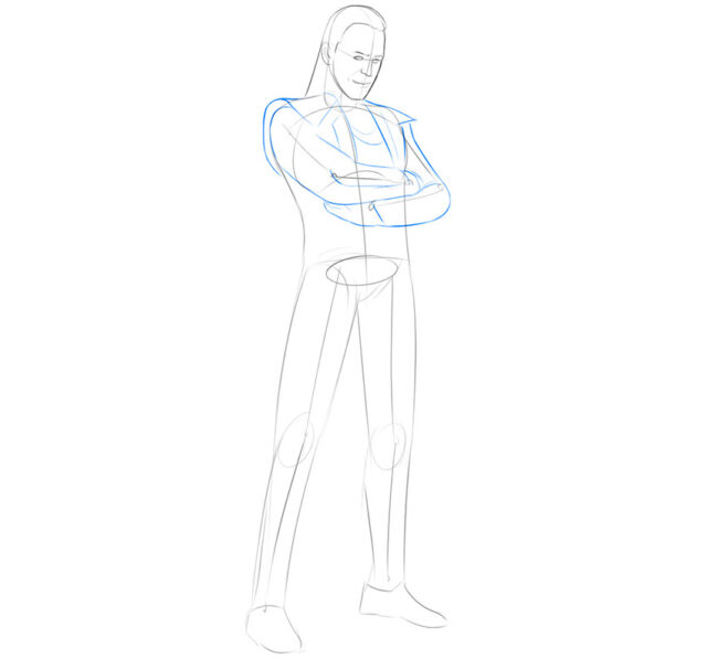 How to Draw Loki from Avengers - Geek-Blog.net