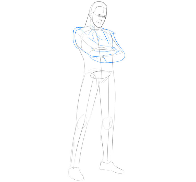 How to Draw Loki from Avengers - Geek-Blog.net