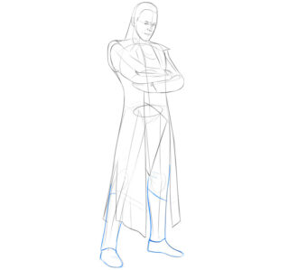 How to Draw Loki from Avengers - Geek-Blog.net