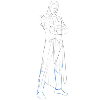 How to Draw Loki from Avengers - Geek-Blog.net
